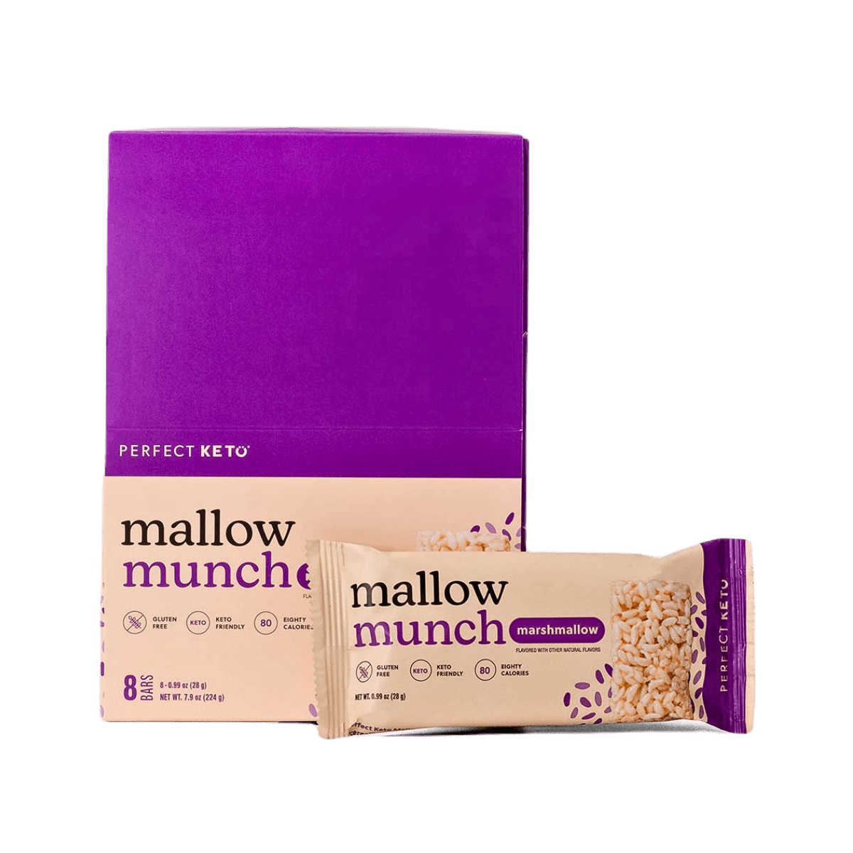Mallow Munch - Keto Rice Crispy Bars Alternative – Perfect Keto