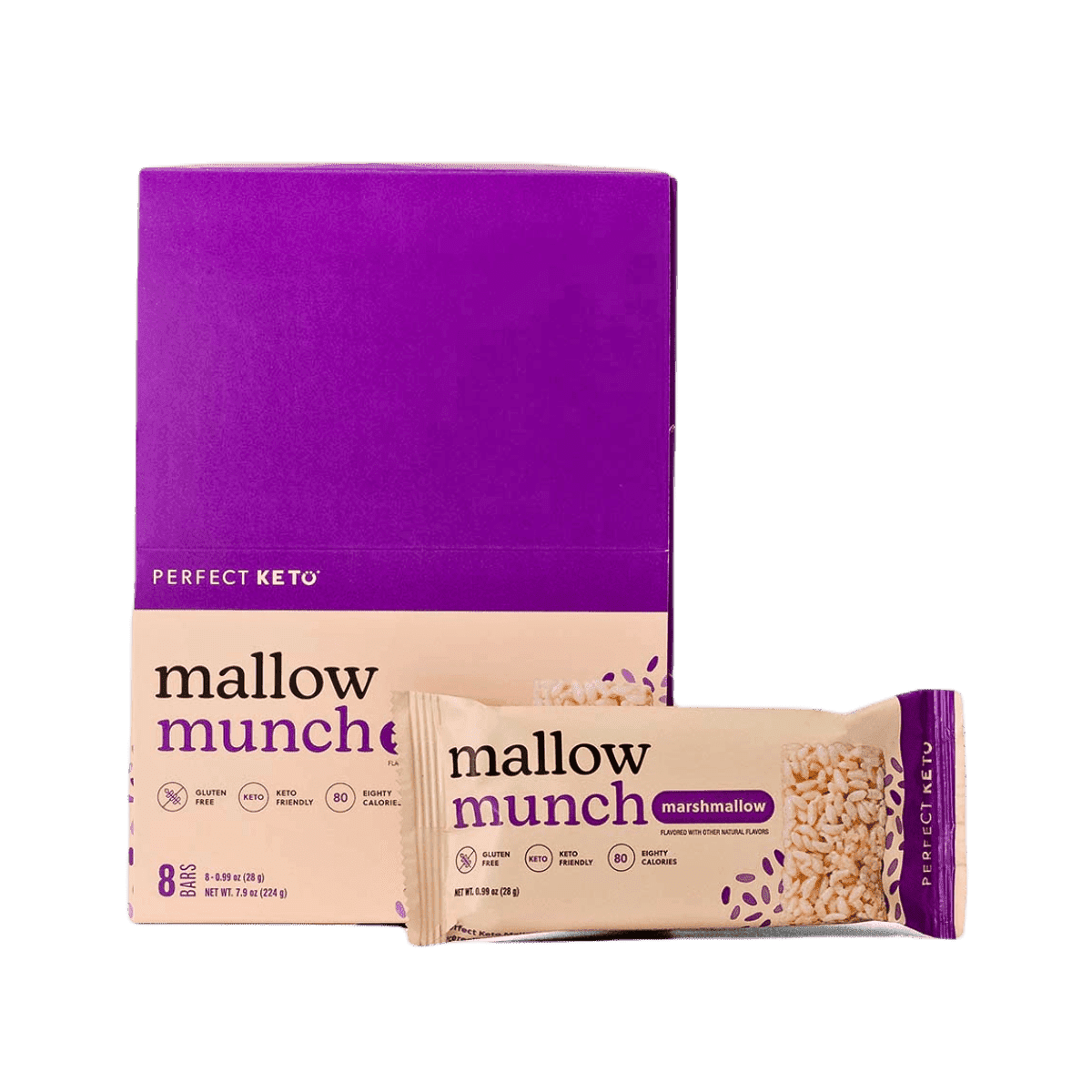 Mallow Munch - Keto Rice Crispy Bars Alternative – Perfect Keto