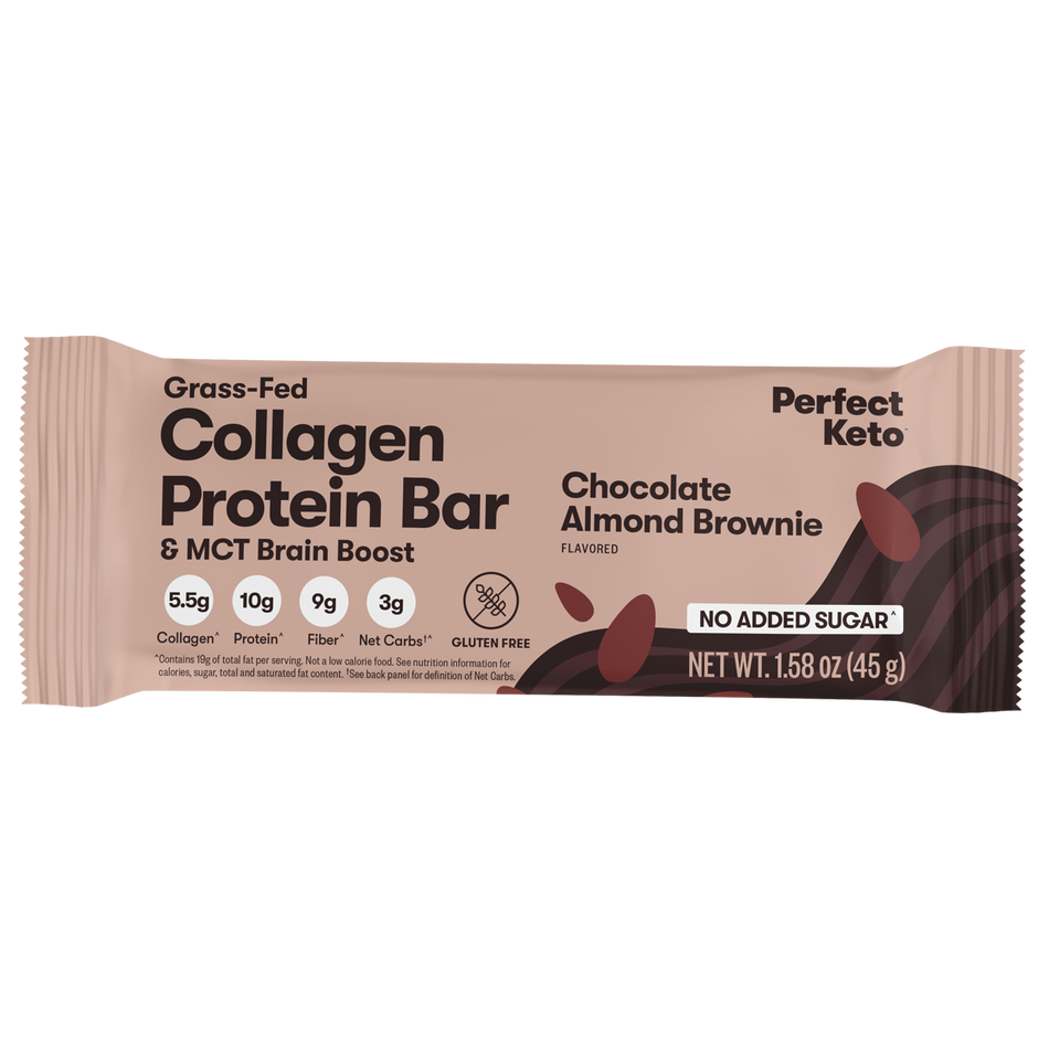 Perfect Keto Bars - Keto-Friendly Collagen Protein Bars