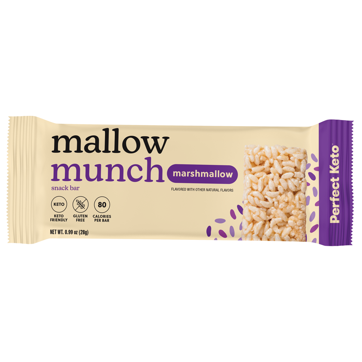 Mallow Munch - Keto Rice Crispy Bars Alternative – Perfect Keto