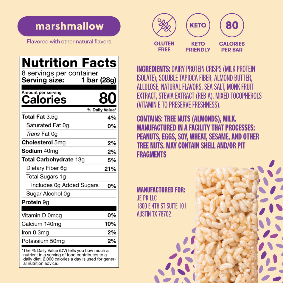 Mallow Munch - Keto Rice Crispy Bars Alternative – Perfect Keto