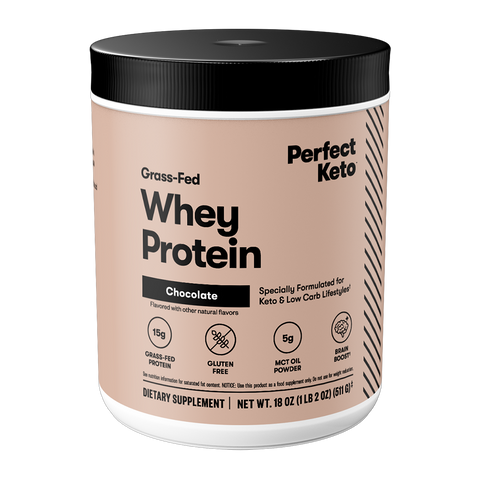 Perfect Keto Whey Protein (Grass-Fed, No Artificial Ingredients)