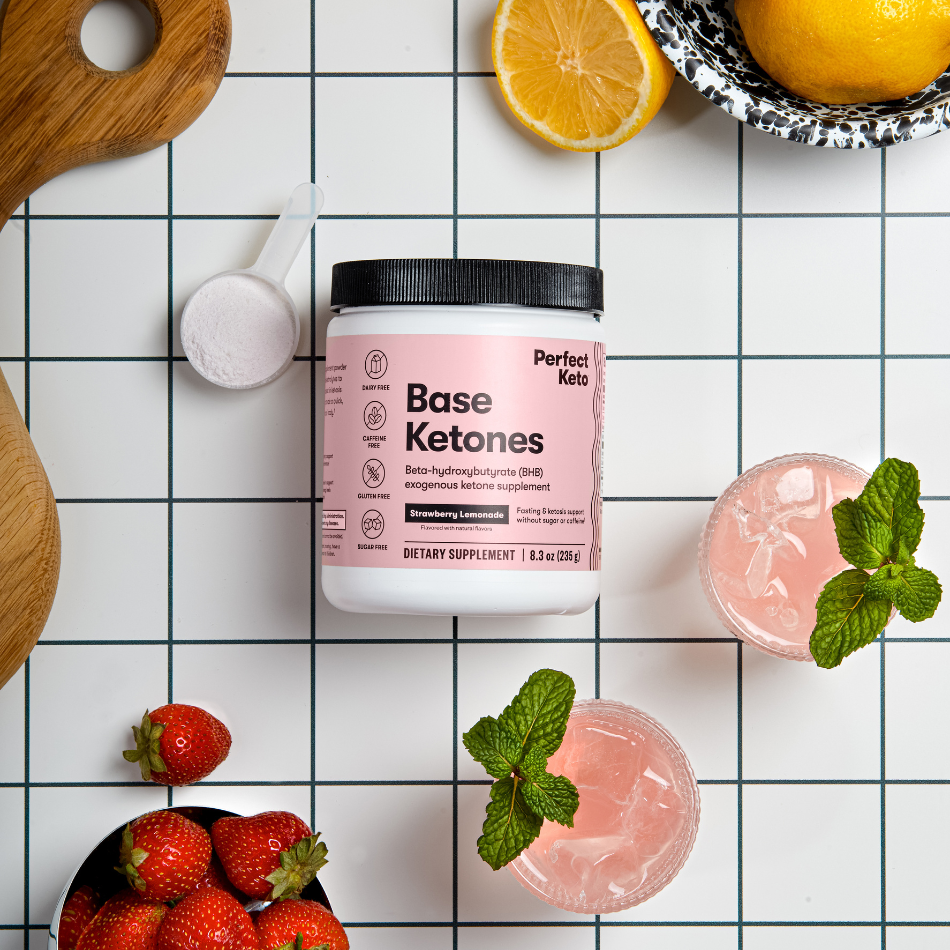 Perfect Keto Base Ketones - BHB Exogenous Ketones Drink Mix