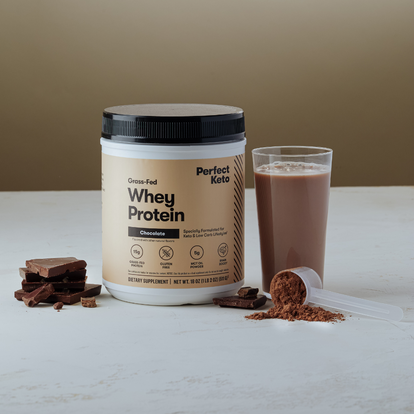 Perfect Keto Whey Protein (Grass-Fed, No Artificial Ingredients)