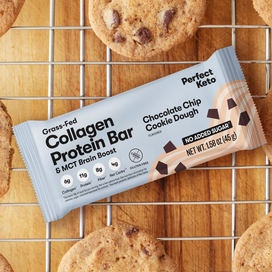 Perfect Keto Bars - Keto-Friendly Collagen Protein Bars