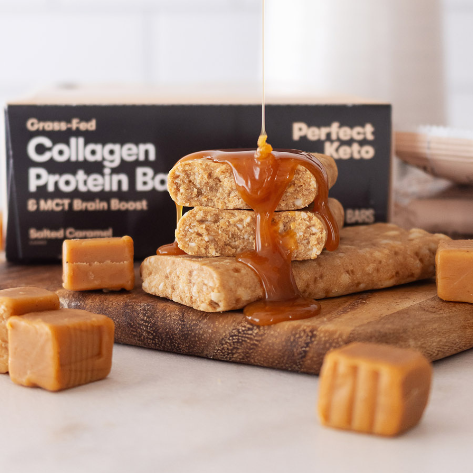 Perfect Keto Bars - Keto-Friendly Collagen Protein Bars