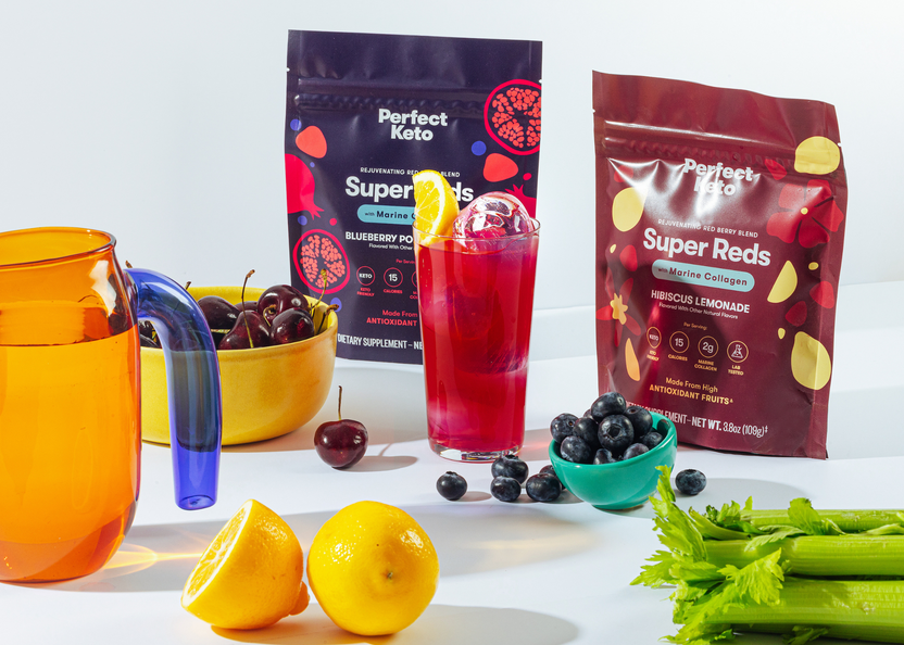 Super Reds Antioxidant Blend with Marine Collagen – Perfect Keto